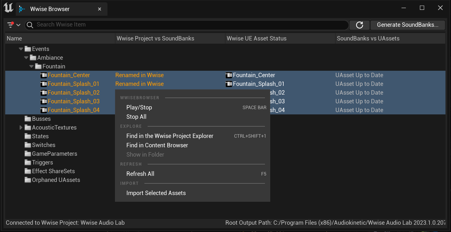 Wwise 2023.1 What's New | Audiokinetic Blog